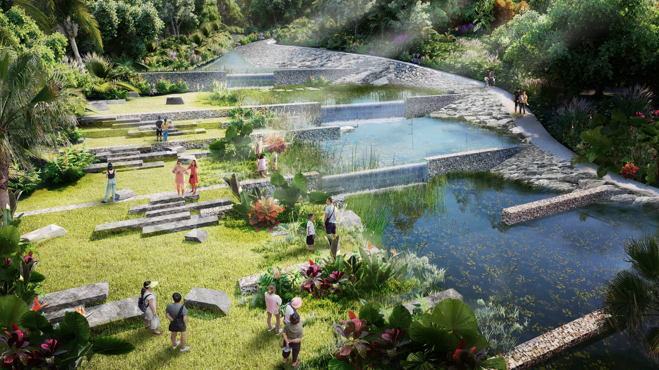 Left Village Quarry Park - a post industrial project in China ...