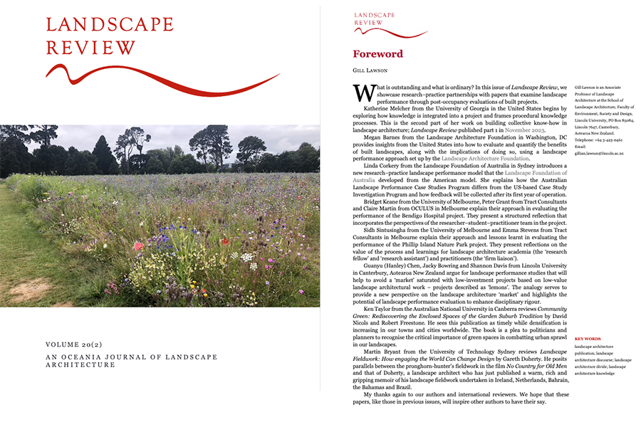 In Praise Of Journals: Landscape Review and Asylum — LANDSCAPE ...
