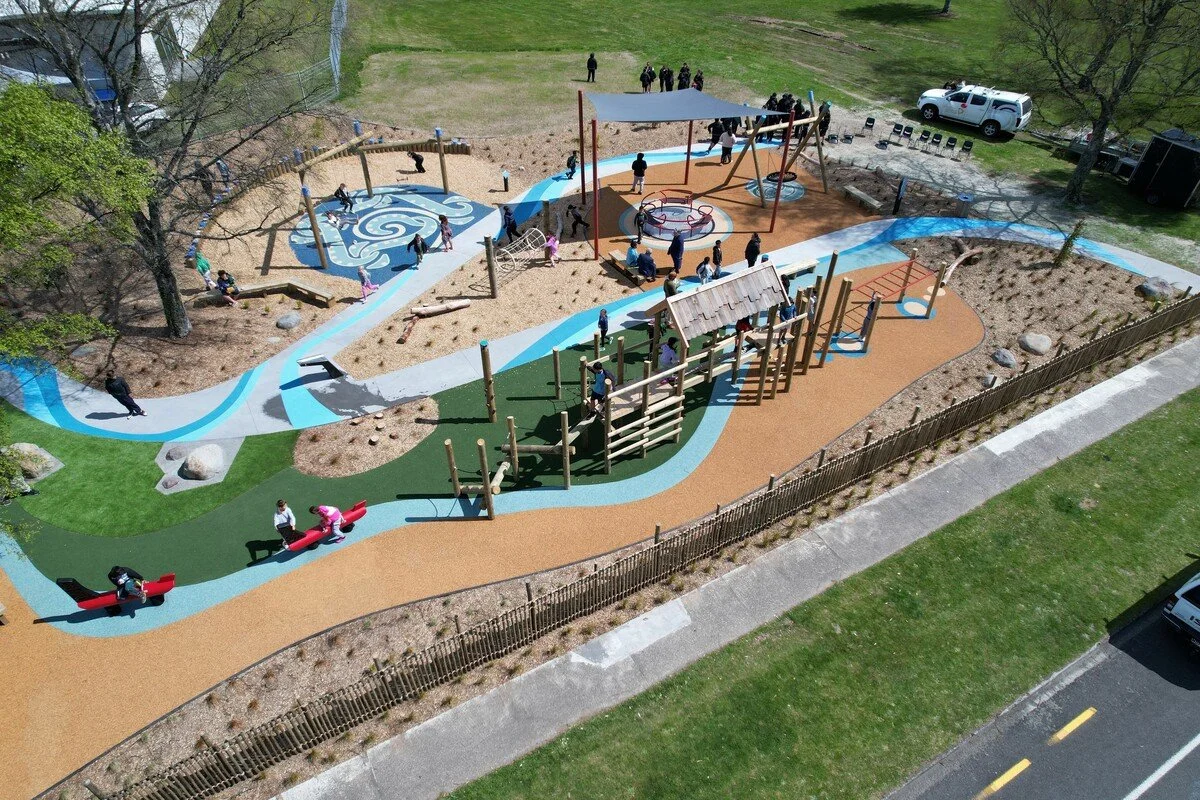 Te Kapua Park Playground — LANDSCAPE ARCHITECTURE AOTEAROA