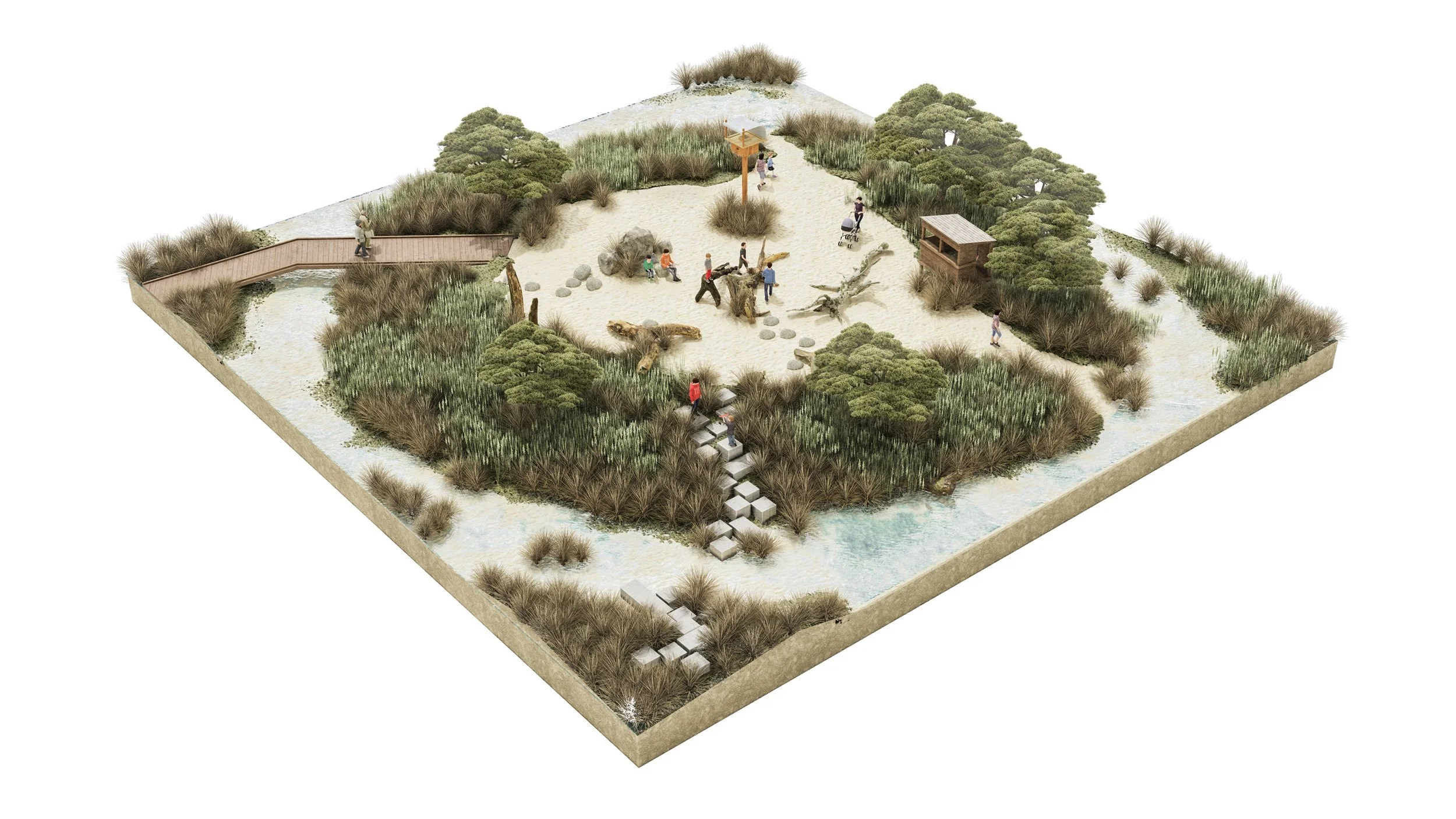Te Pā Harakeke - a model park — LANDSCAPE ARCHITECTURE AOTEAROA