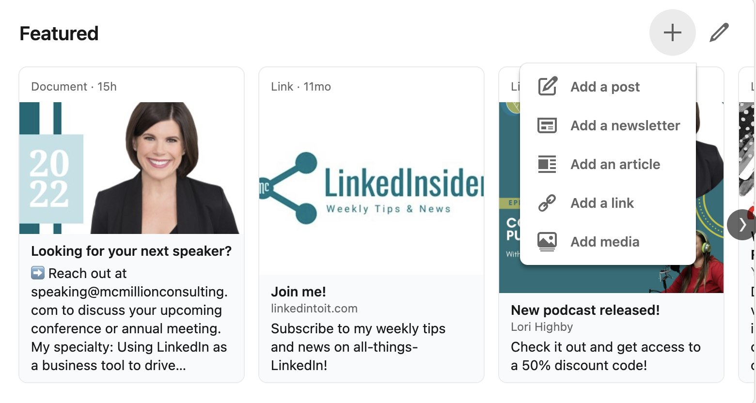 Why LinkedIn’s Featured Section Is Worth More Than 1,000 Words