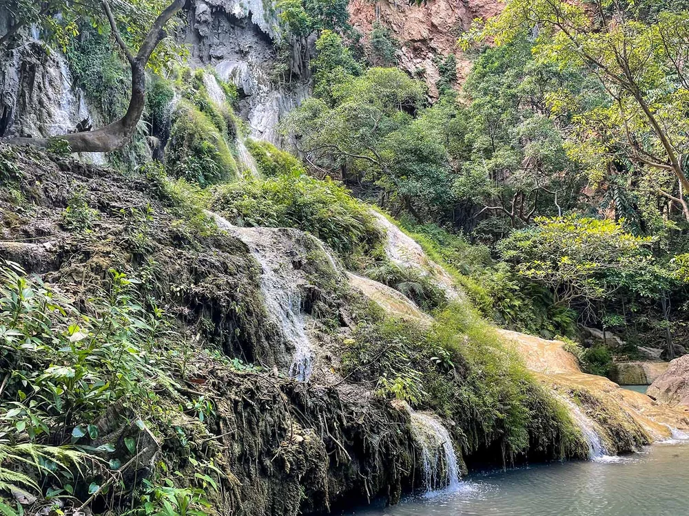 How Hard Is the Erawan Waterfall Climb? — xyzAsia