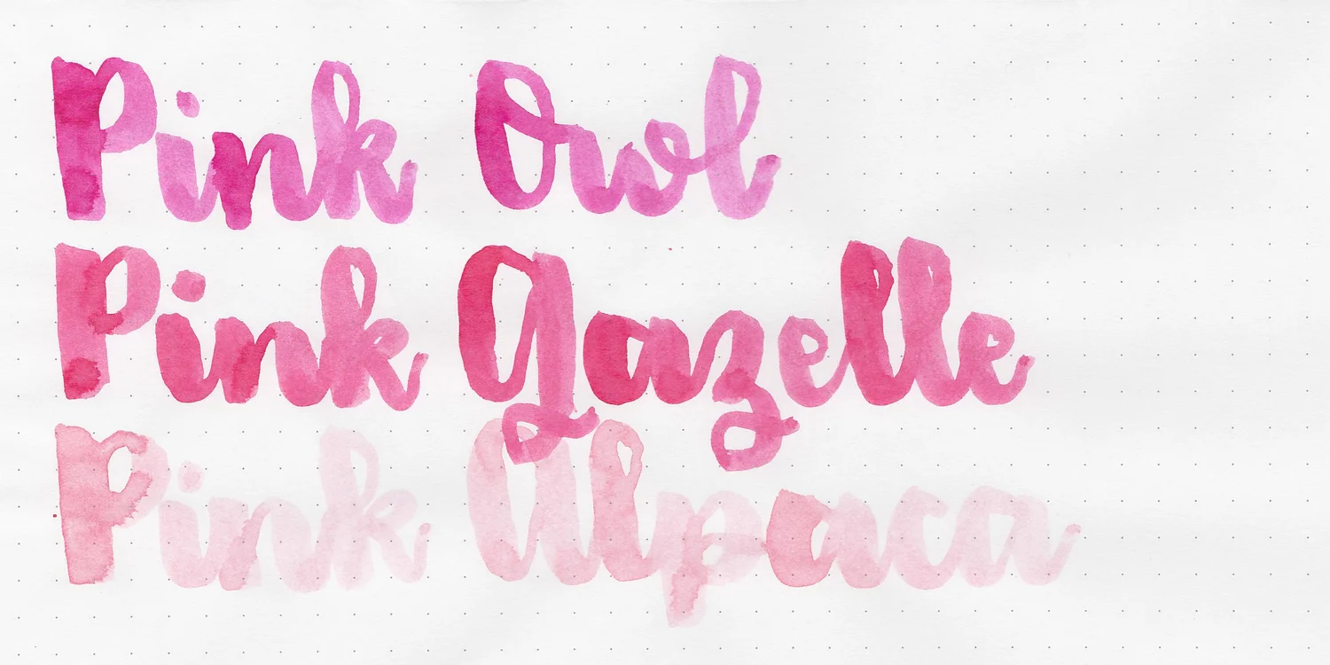 Octopus Fluids Write & Draw Pinks — Mountain of Ink