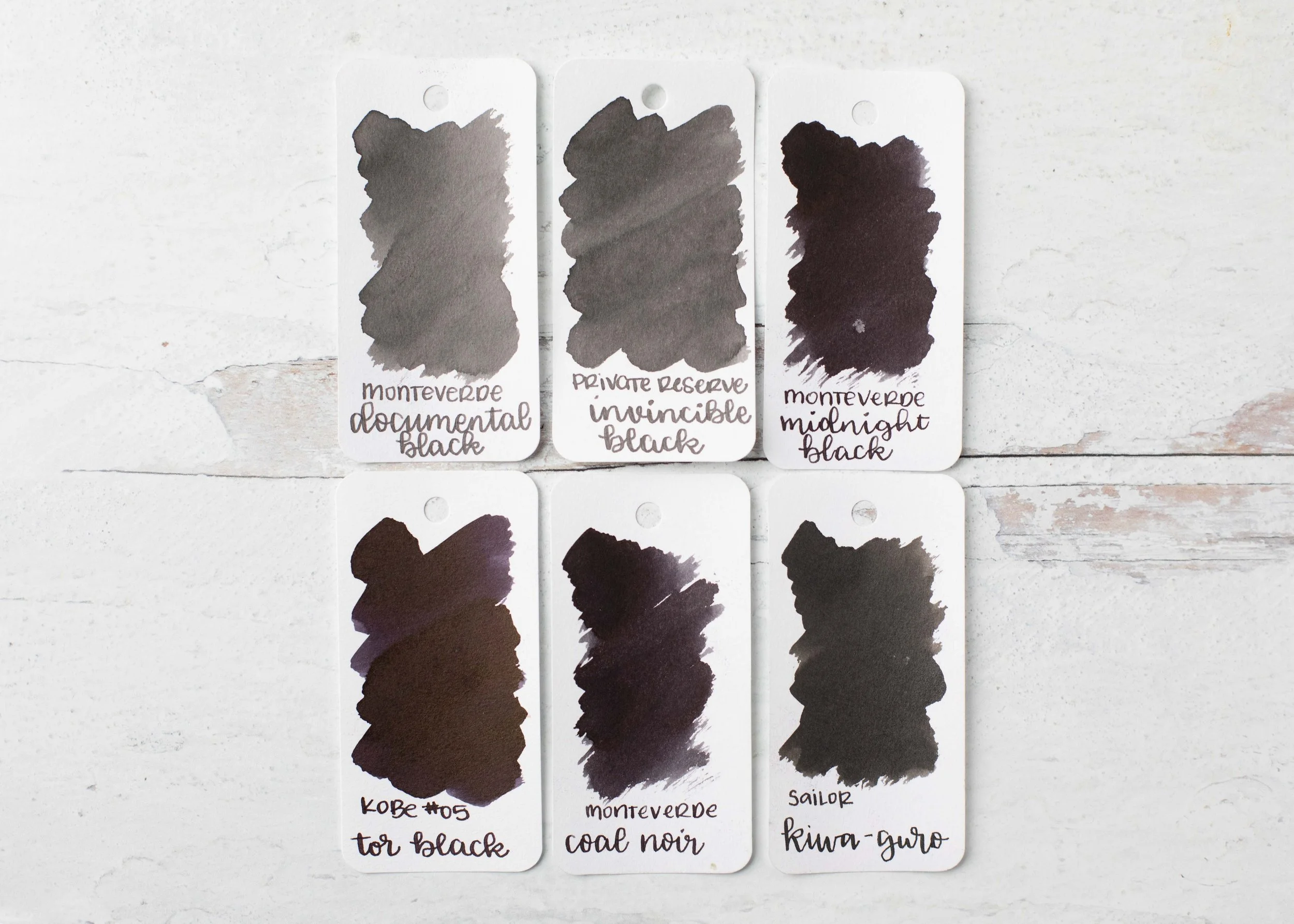 Ink Review #1933: Private Reserve Invincible Black — Mountain of Ink