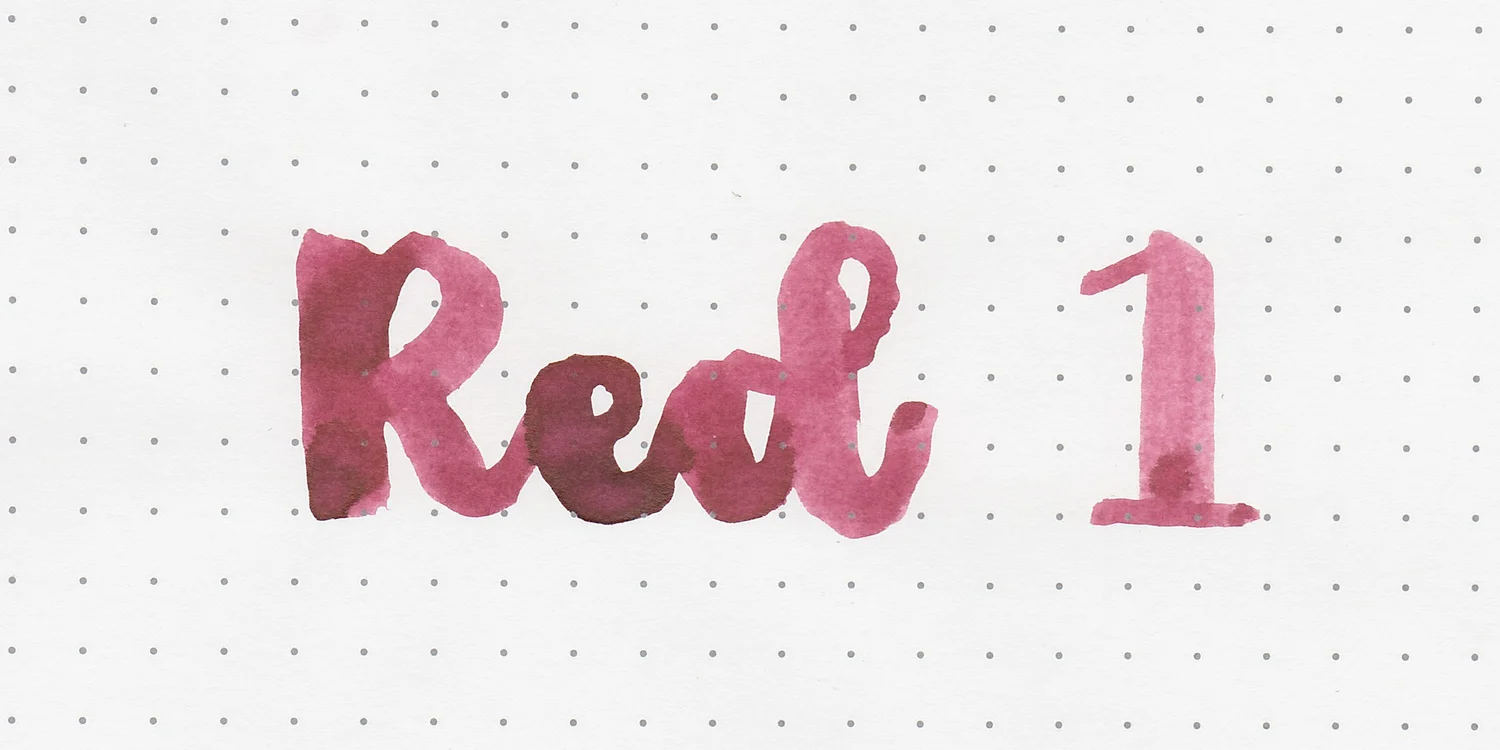Ink Review #2595: KWZ Red 1 — Mountain of Ink