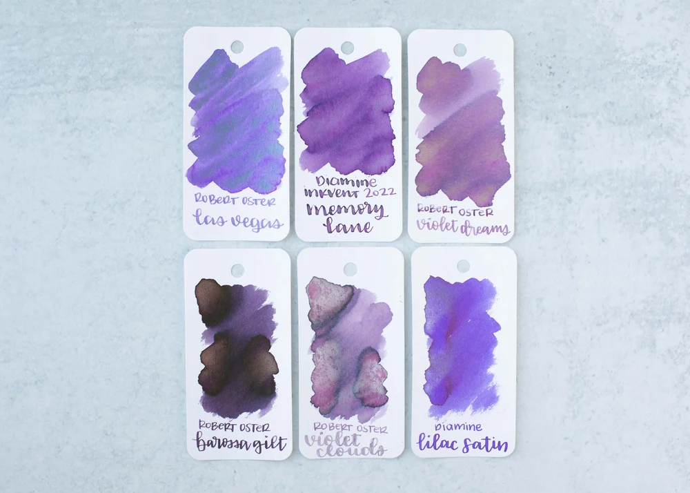 Diamine Inkvent 2022 Days 11-15 — Mountain of Ink