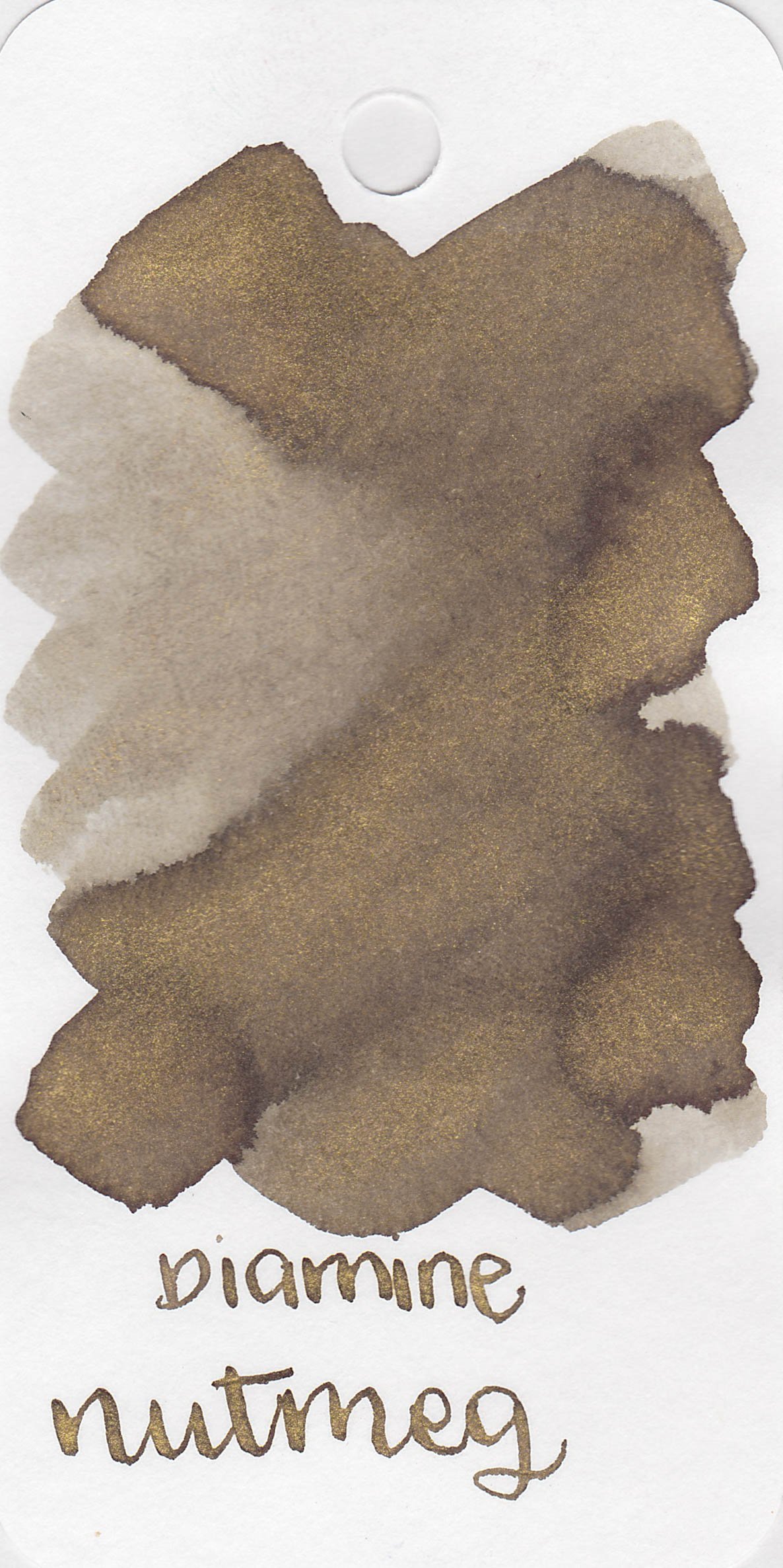 Ink Review #2686: Diamine Nutmeg — Mountain of Ink