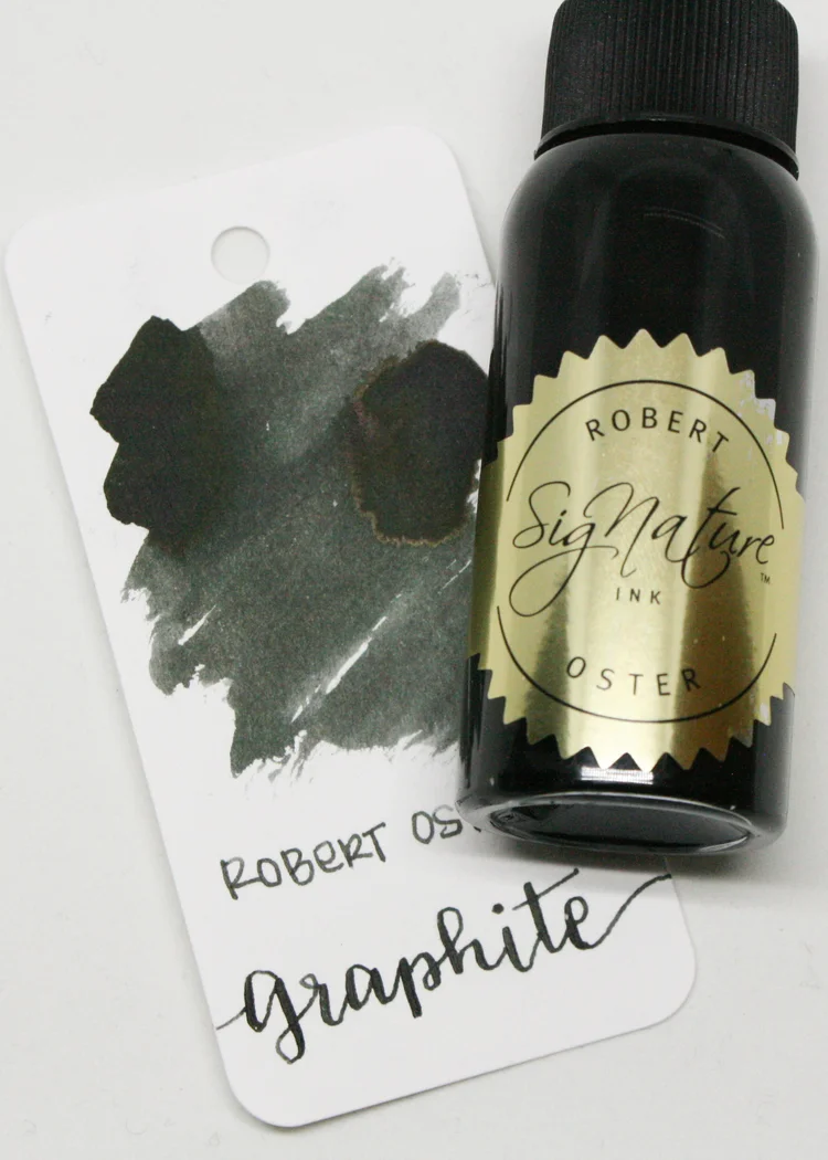 Robert Oster Graphite — Mountain of Ink