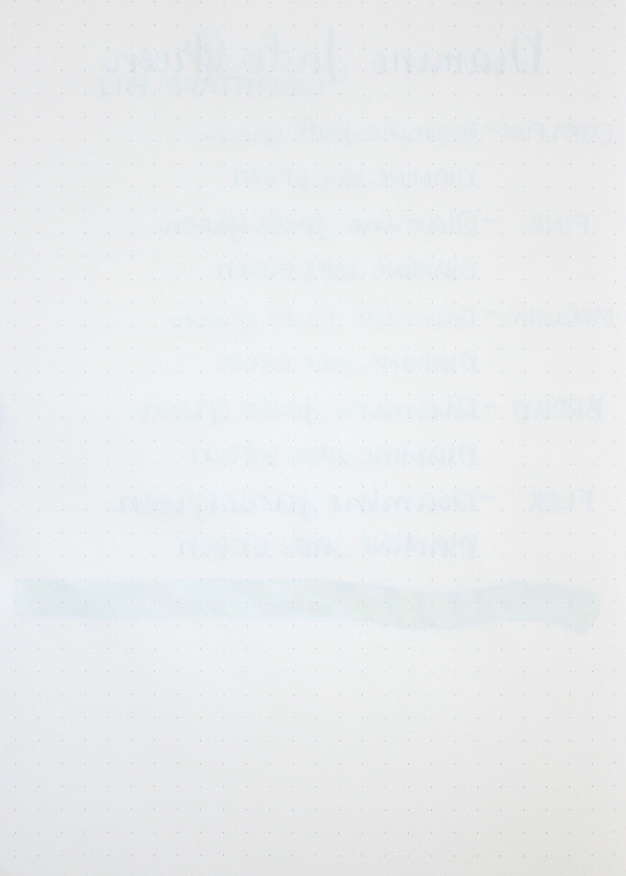Diamine Jade Green — Mountain of Ink