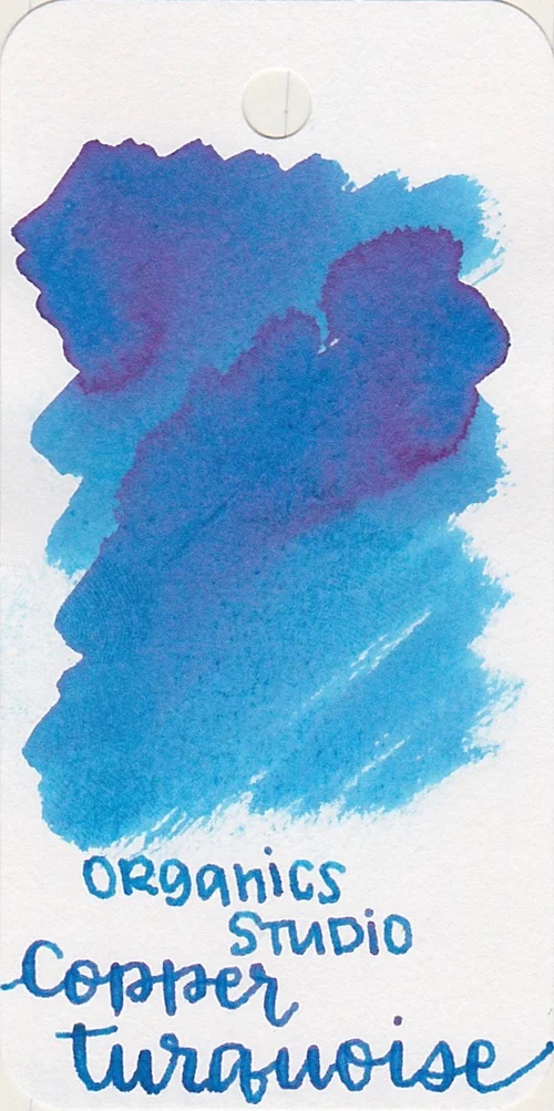 Ink Review: Organics Studio Copper Turquoise — Mountain of Ink