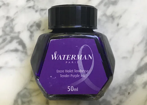 Ink Review: Waterman Tender Purple — Mountain of Ink