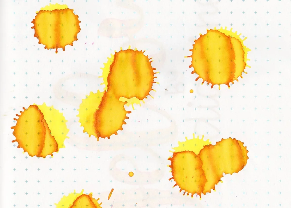 Ink Review: Diamine Yellow — Mountain of Ink