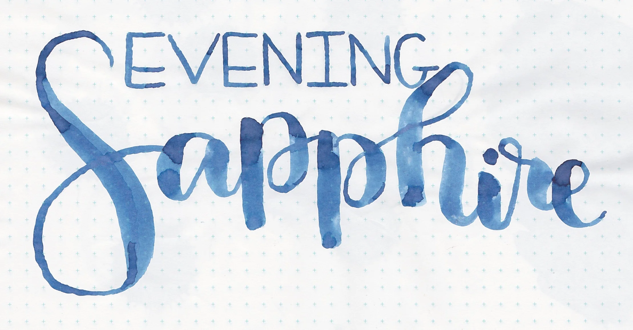 Robert Oster Evening Sapphire — Mountain of Ink