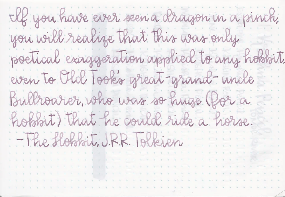 Ink Review: Krishna Pencil — Mountain of Ink