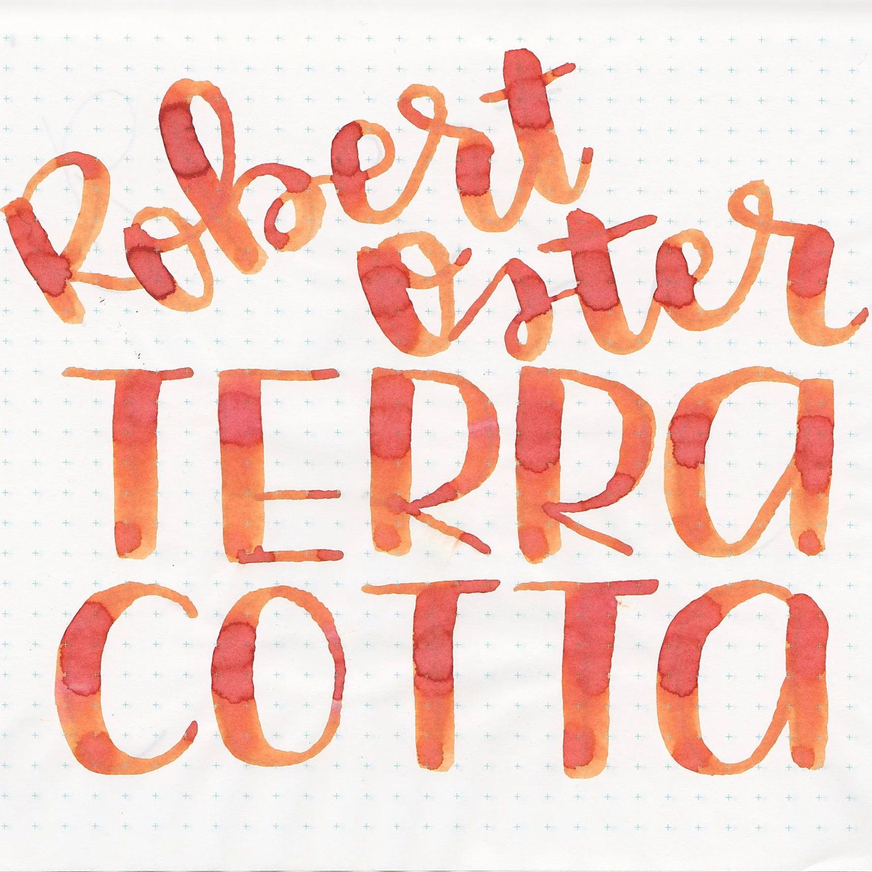 Ink Review #71: Robert Oster Terracotta — Mountain of Ink