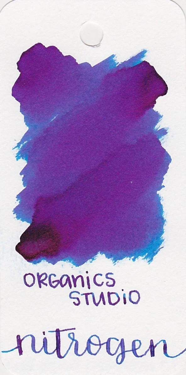 Ink Review #75: Organics Studio Nitrogen Royal Blue — Mountain of Ink