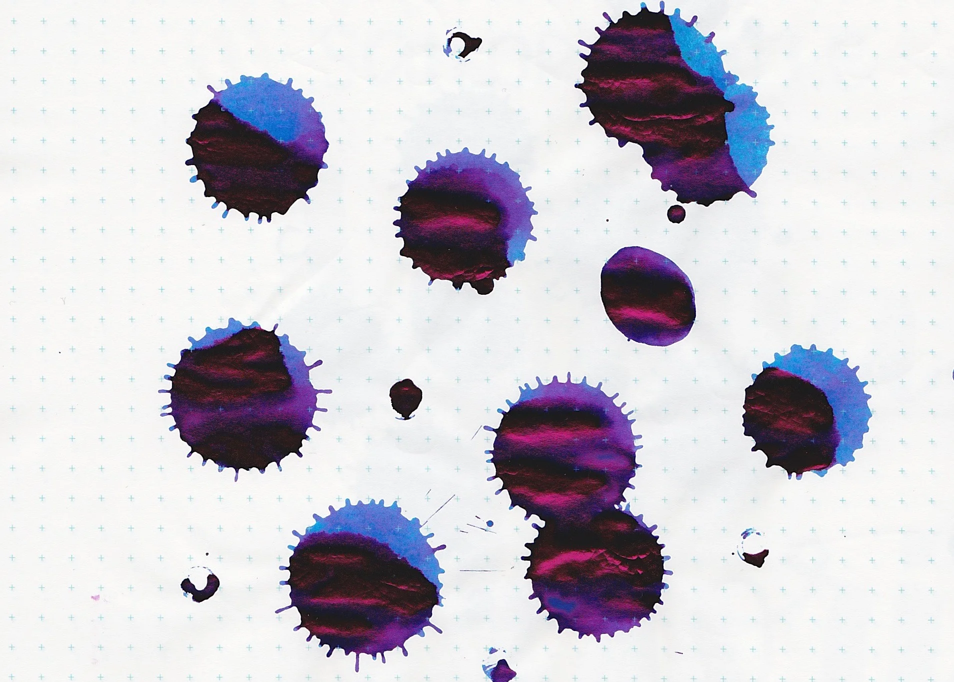 Ink Review #75: Organics Studio Nitrogen Royal Blue — Mountain of Ink