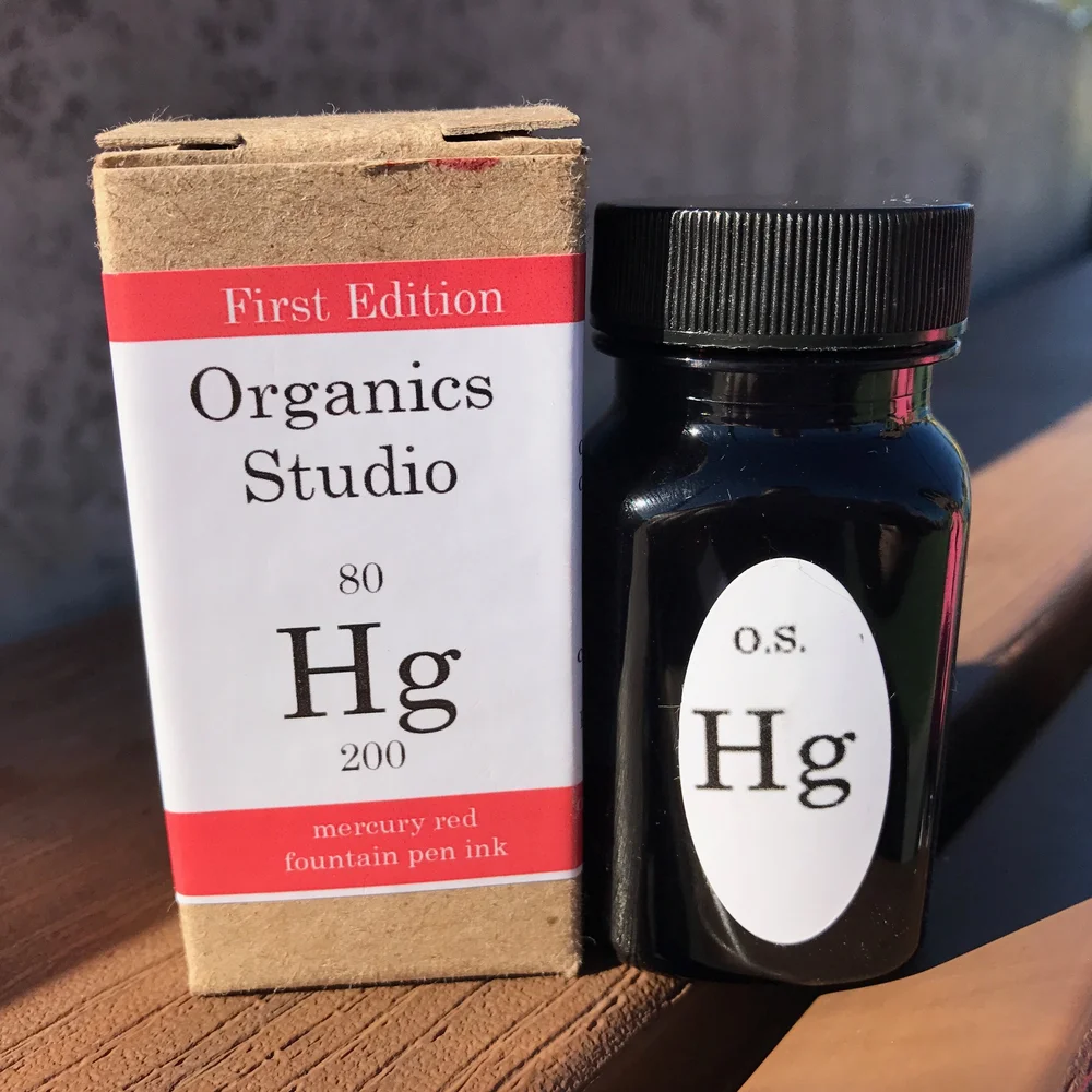 Ink Review #97: Organics Studio Mercury Red — Mountain of Ink