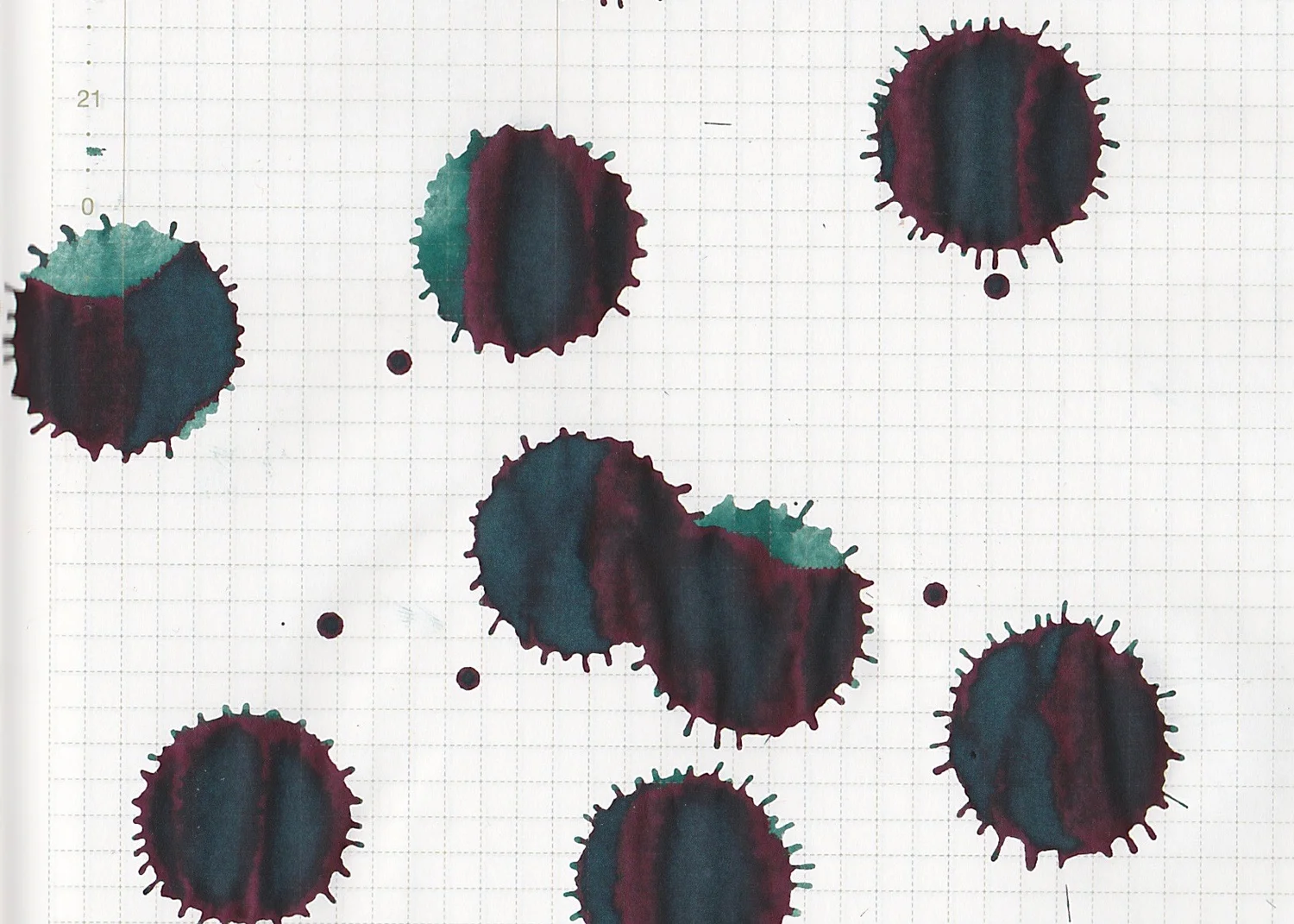 Ink Review #132: Diamine Dark Forest — Mountain of Ink