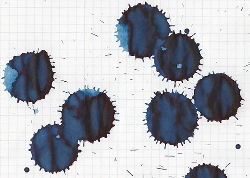 Ink Review#117: Diamine Blue/Black — Mountain of Ink