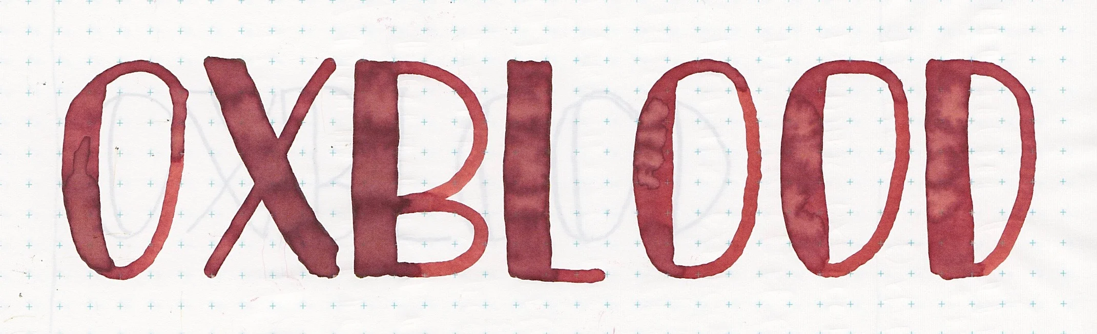 Ink Review #125: Diamine Oxblood — Mountain of Ink