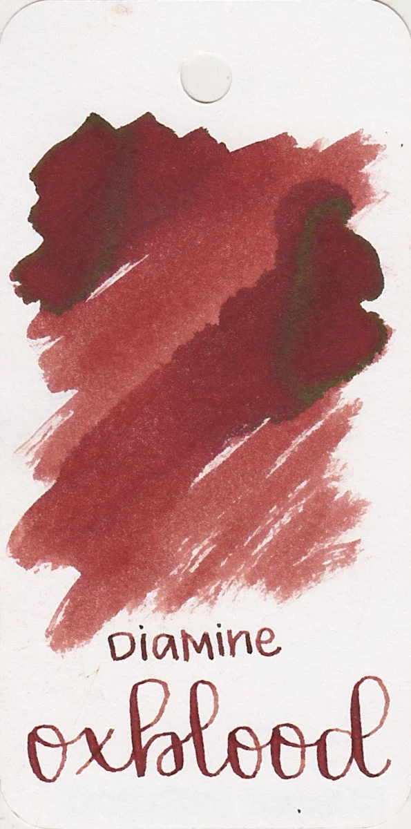 Ink Review #125: Diamine Oxblood — Mountain of Ink