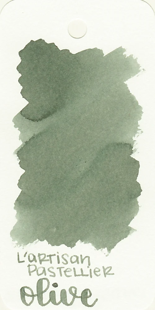 Ink Review #137: L'Artisan Pastellier Olive — Mountain of Ink