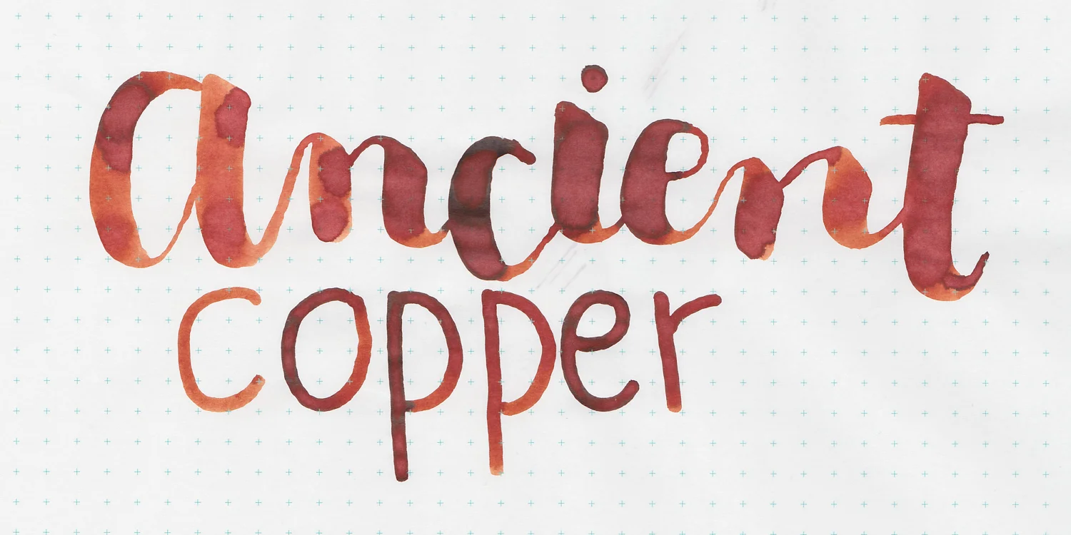 Ink Review #143: Diamine Ancient Copper — Mountain of Ink