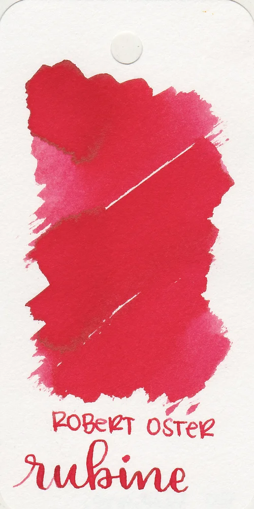 Ink Review #156: Robert Oster Rubine — Mountain of Ink