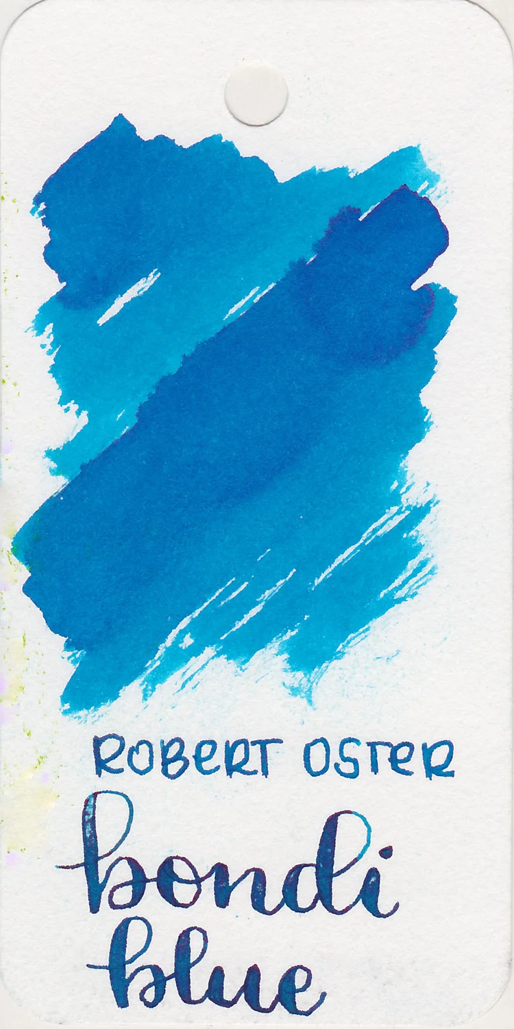 Ink Review #189: Robert Oster Bondi Blue — Mountain of Ink