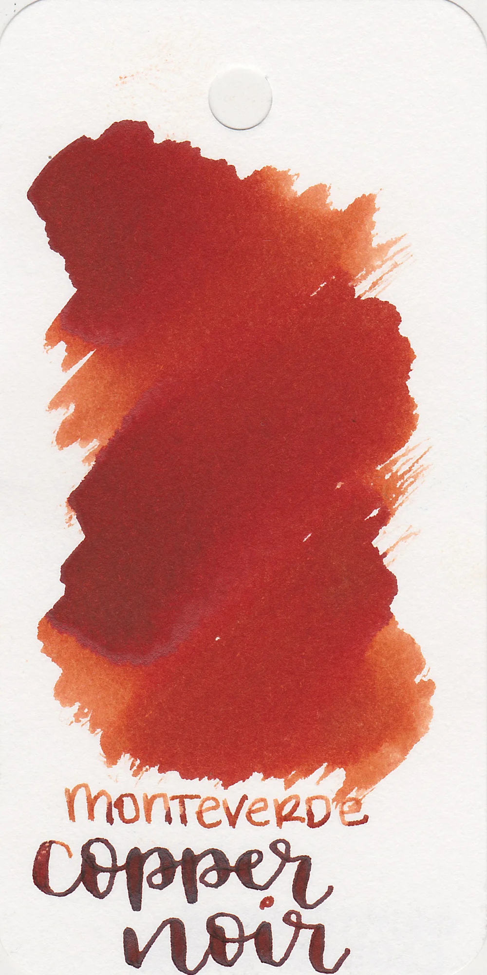 Ink Review #246: Monteverde Copper Noir — Mountain of Ink