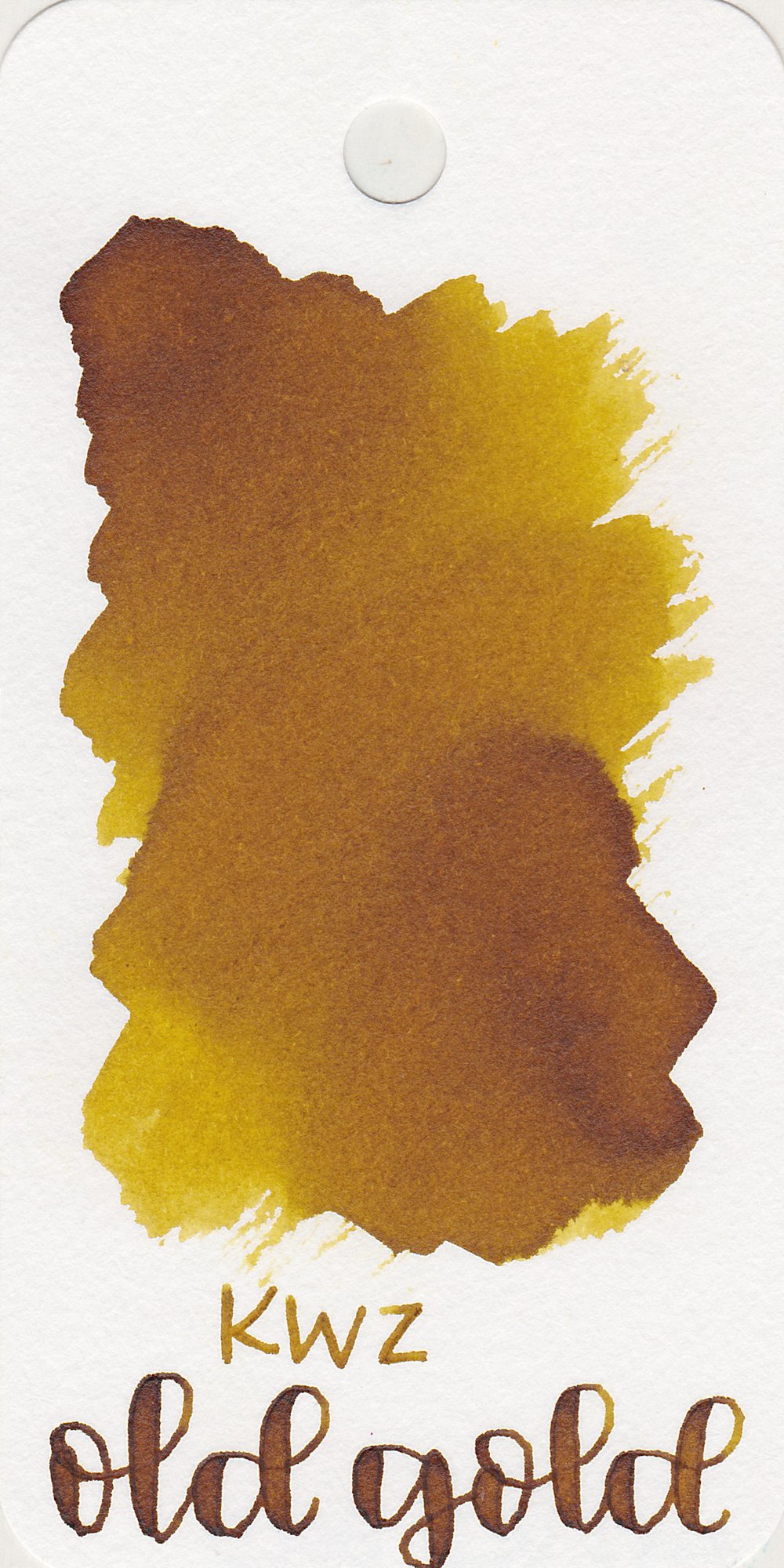 Ink Review #258: KWZ Old Gold — Mountain of Ink