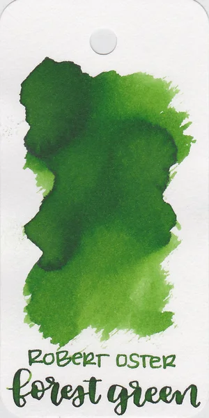 Ink Review #260: Robert Oster Forest Green — Mountain of Ink