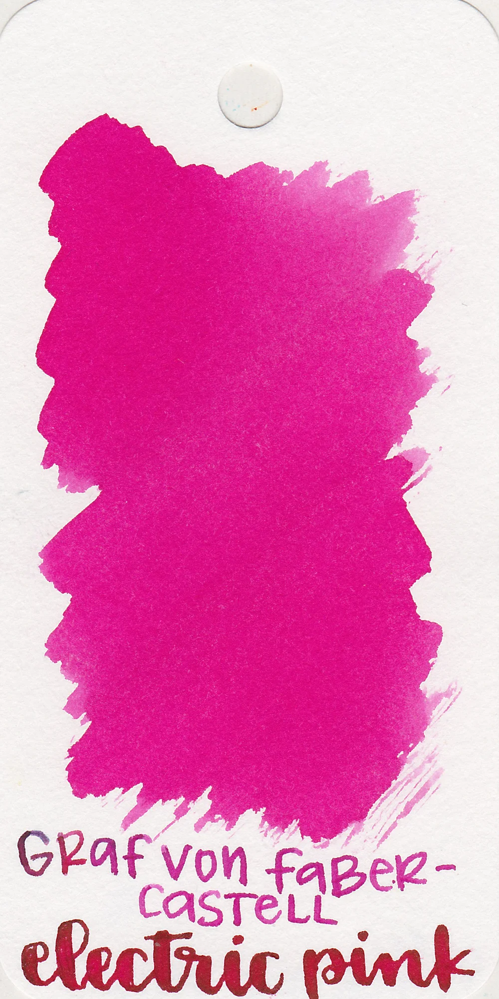 Ink Review #266: Graf von Faber-Castell Electric Pink — Mountain of Ink