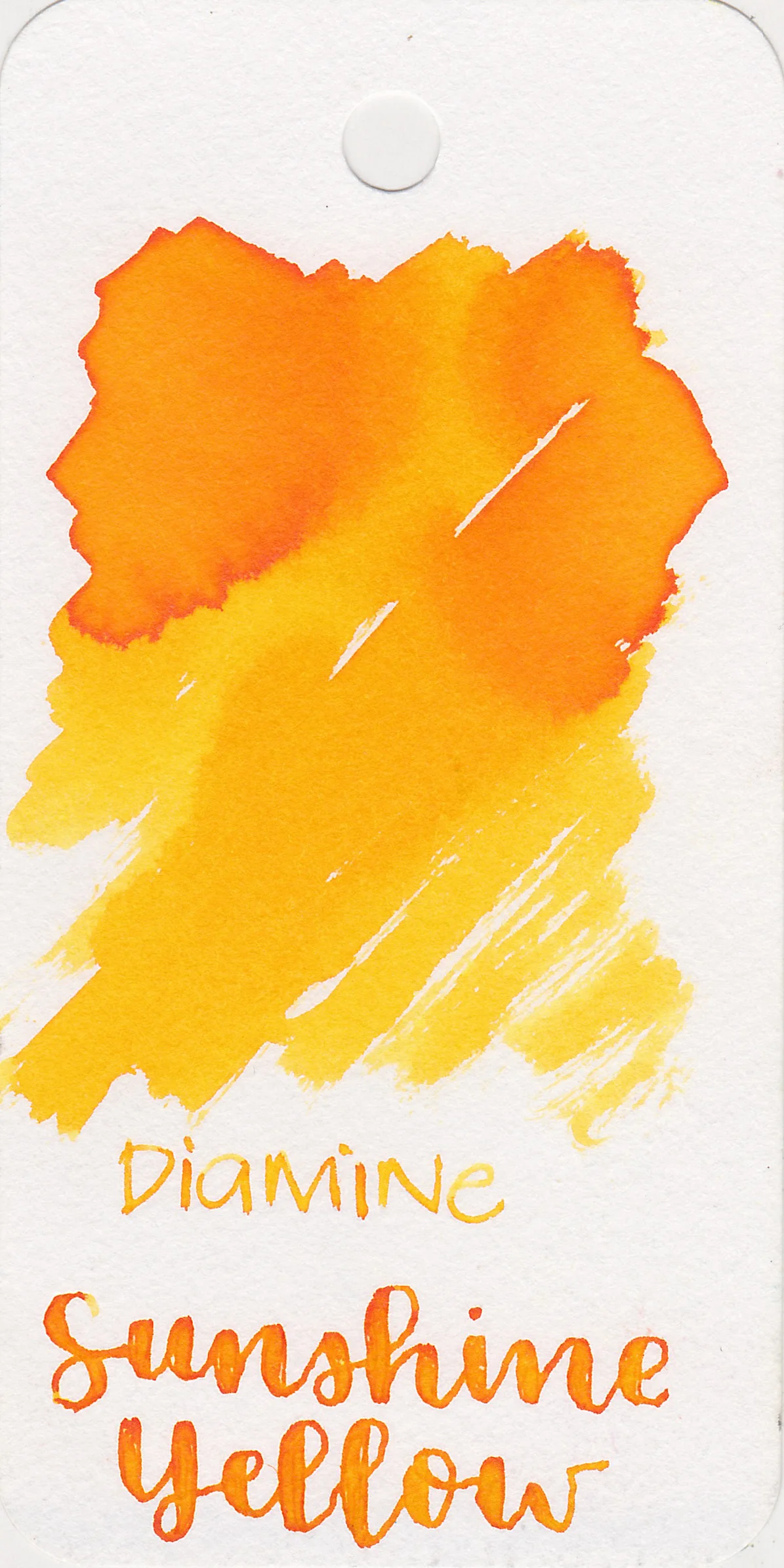 Ink Review #274: Diamine Sunshine Yellow — Mountain of Ink