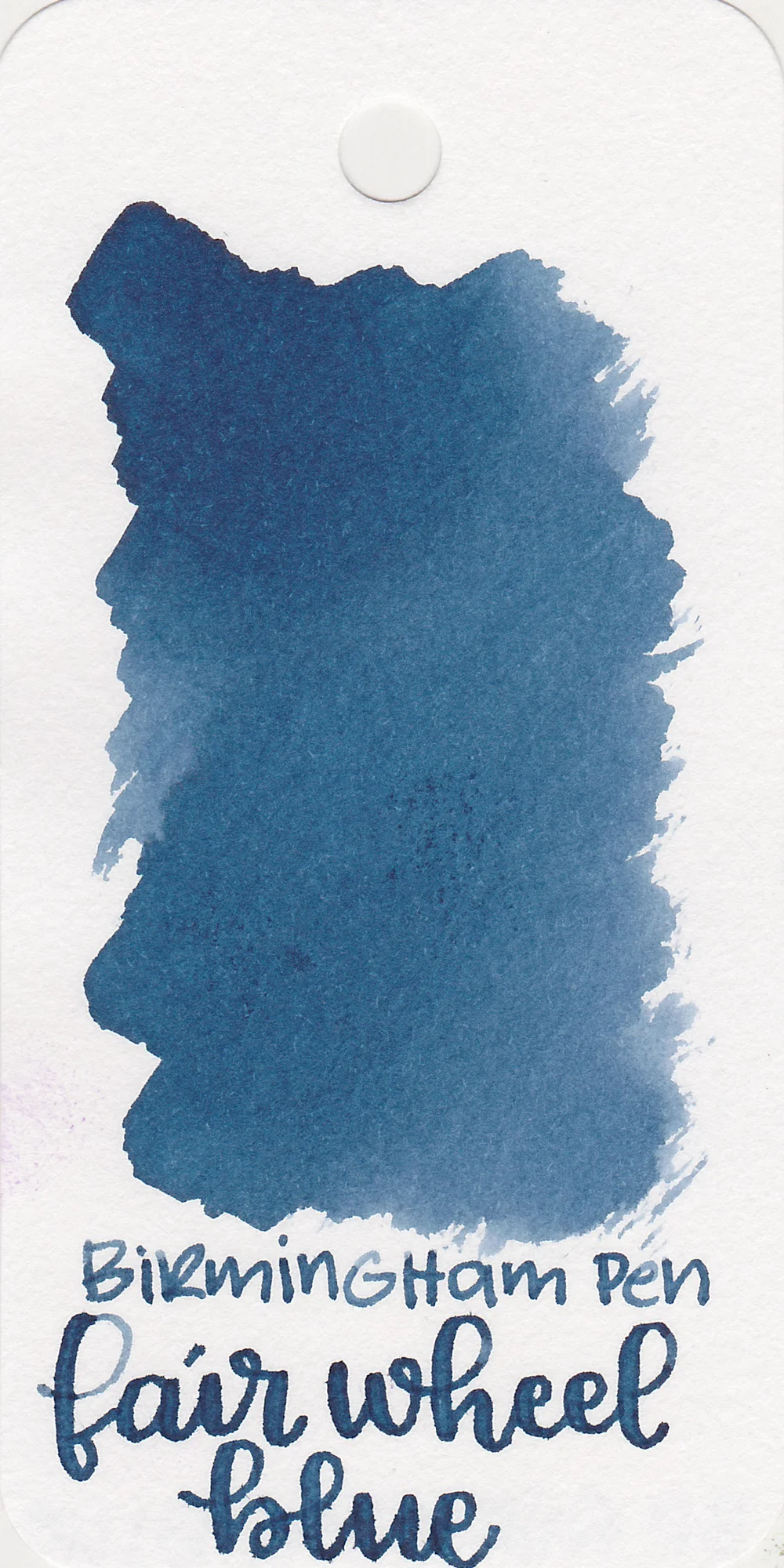 Ink Review #286: Birmingham Fair Wheel Blue — Mountain of Ink