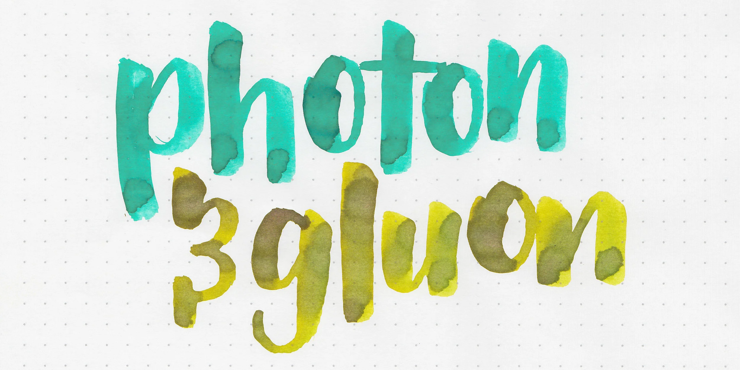 Ink Review: Colorverse 23-24 Photon and Gluon — Mountain of Ink
