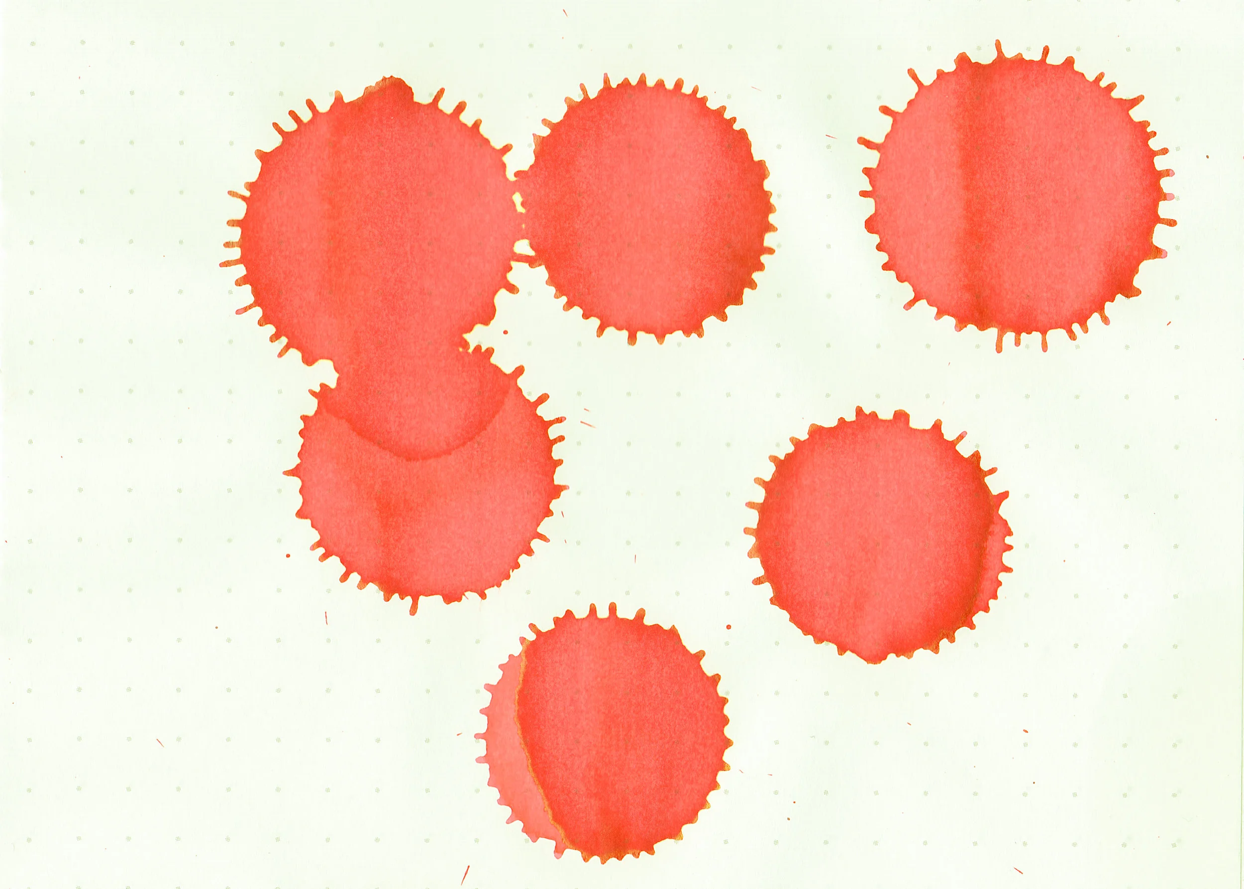 Ink Review #478: Diamine Peach Haze — Mountain of Ink