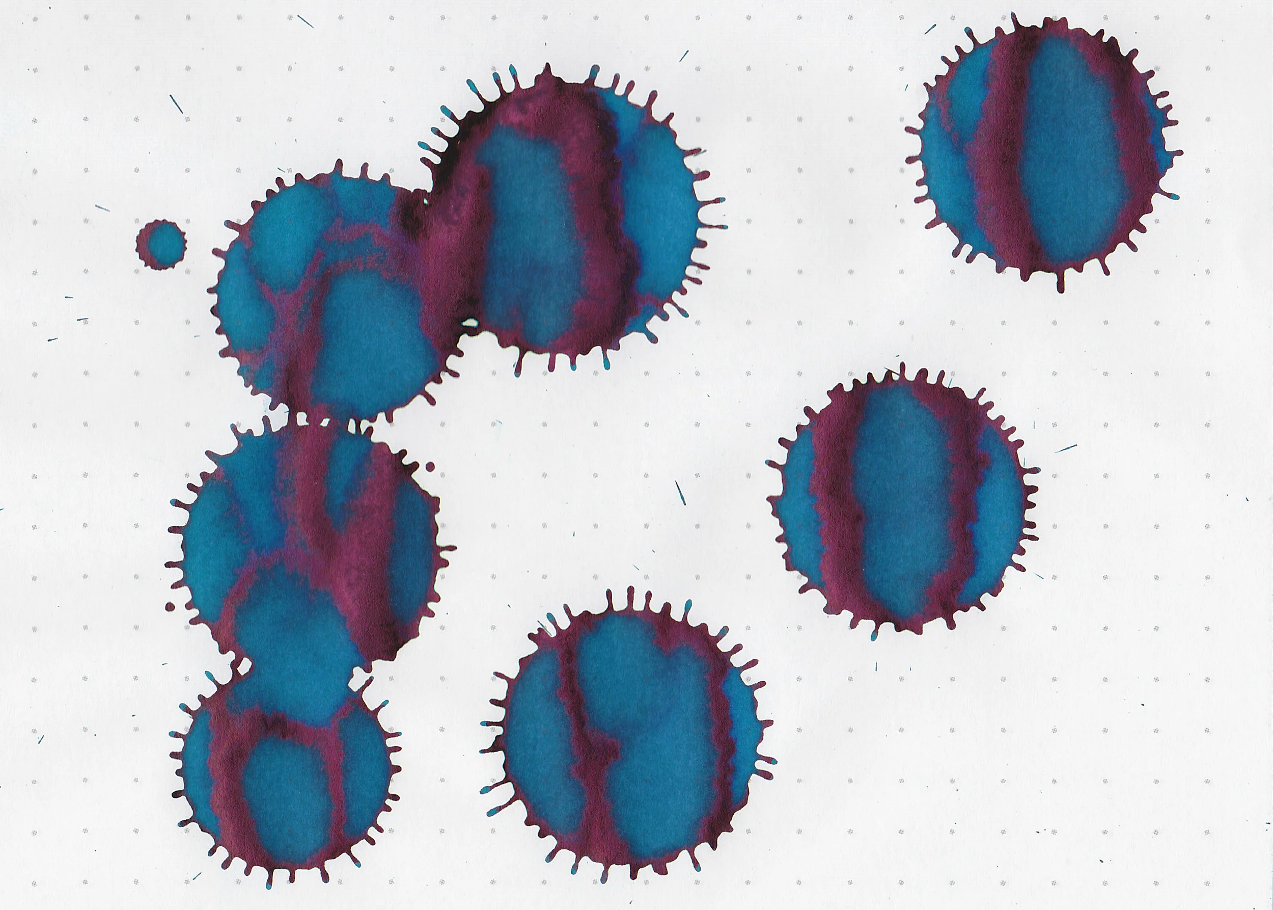 Ink Review #486: Pilot Iroshizuku Ku-jaku — Mountain of Ink