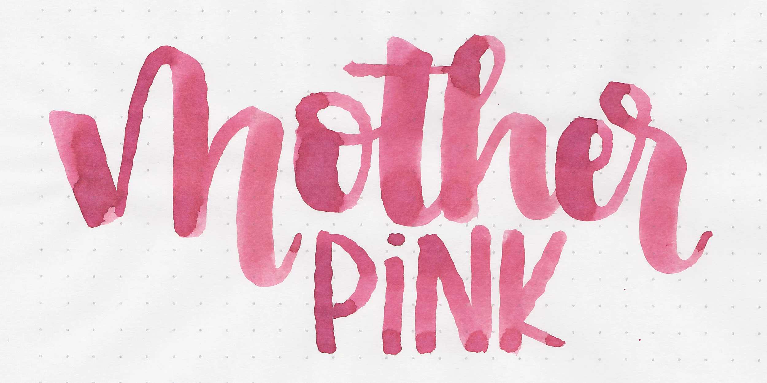 Ink Review #511: Bungubox Mother Pink — Mountain of Ink