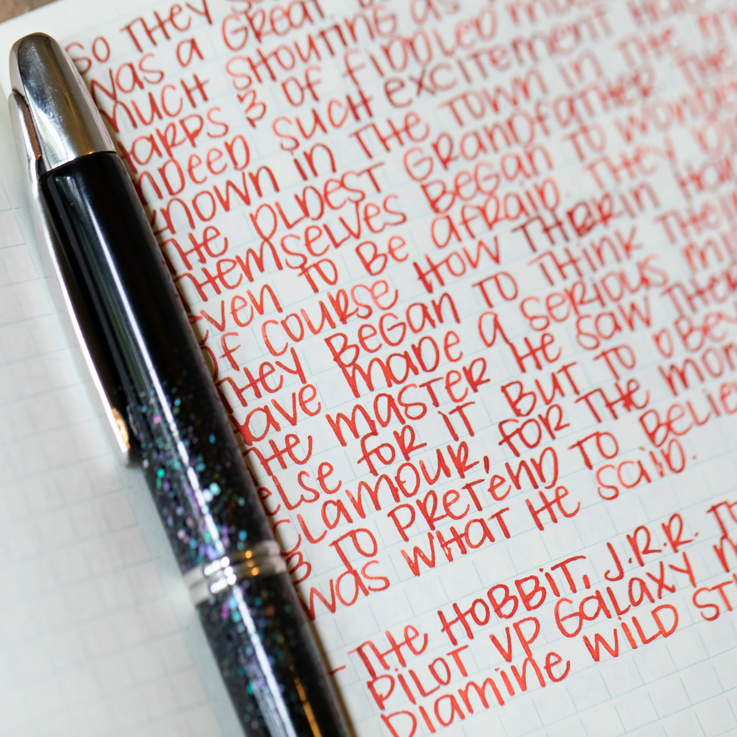 Ink Review #546: Diamine Wild Strawberry — Mountain of Ink