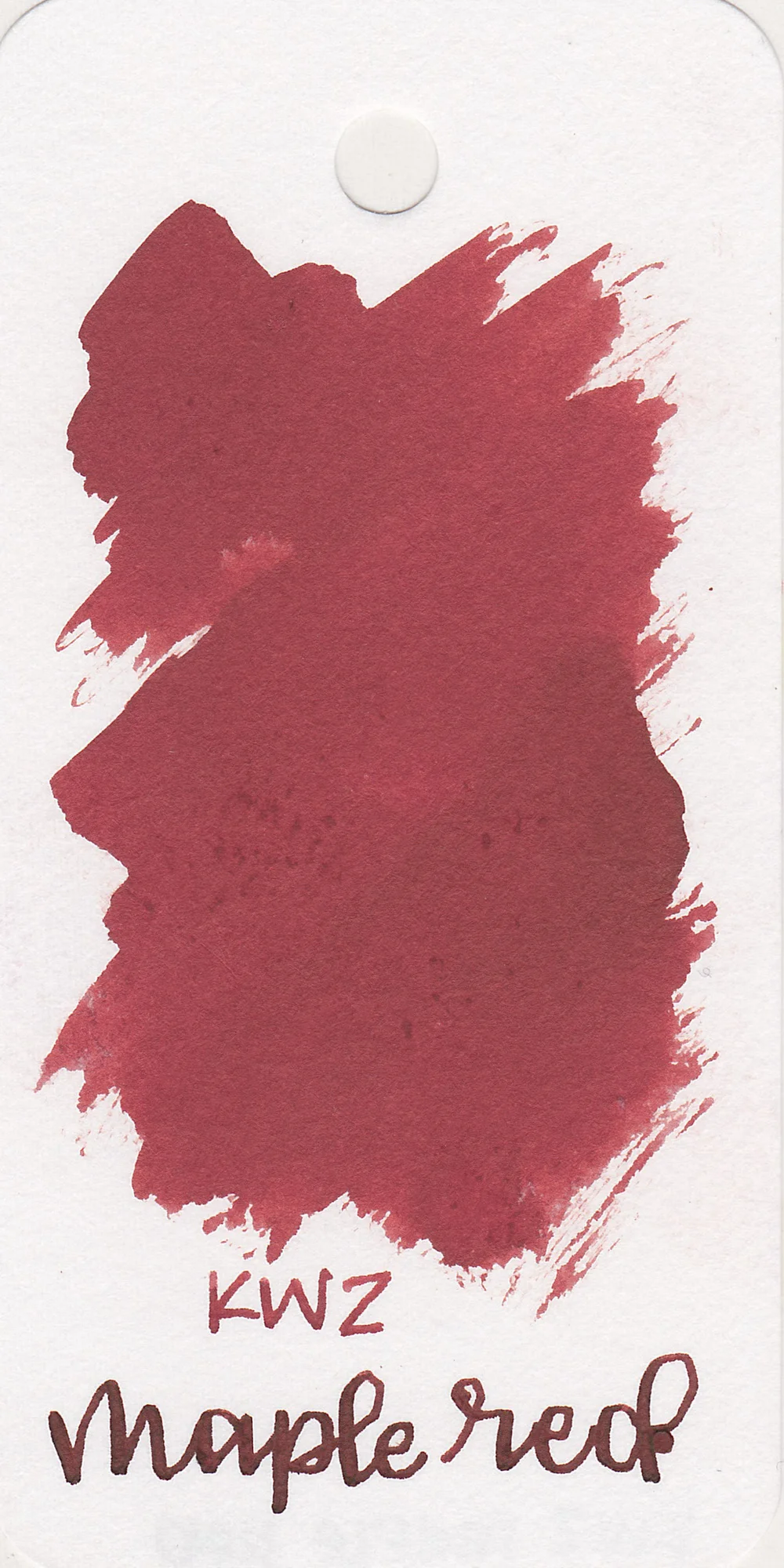 Ink Review #547: KWZ Maple Red — Mountain of Ink