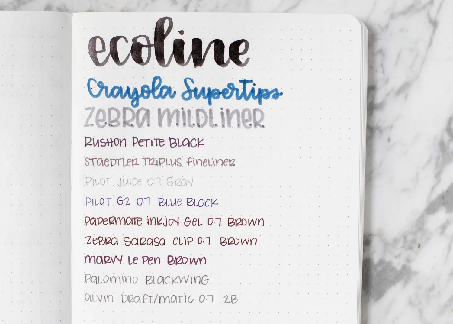 Elia Note Journal — Mountain of Ink