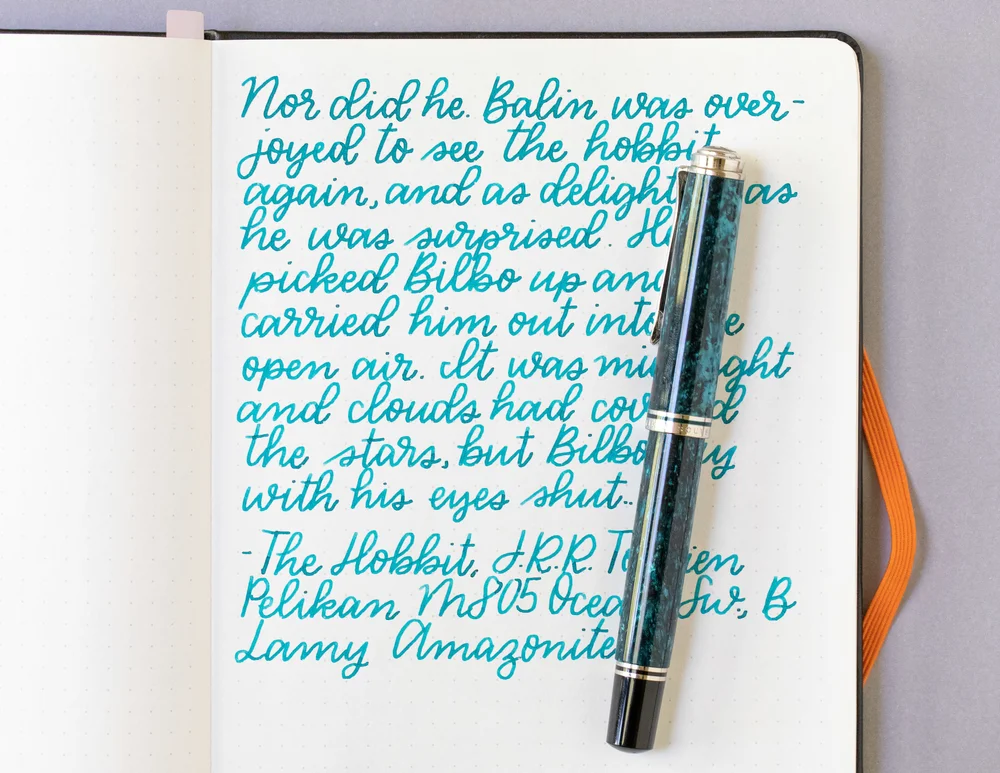 Ink Review #603: Lamy Amazonite — Mountain of Ink