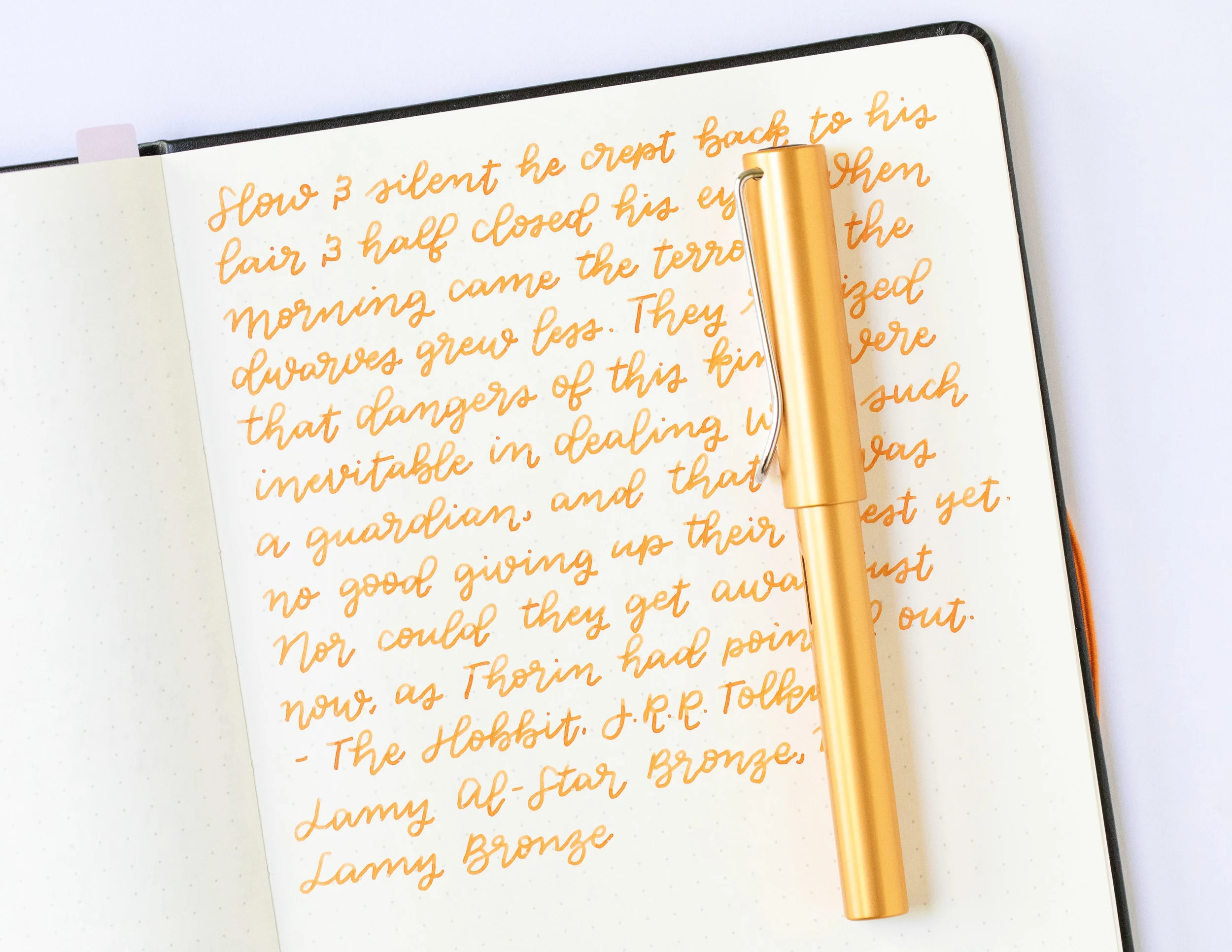 Ink Review #609: Lamy Bronze — Mountain of Ink