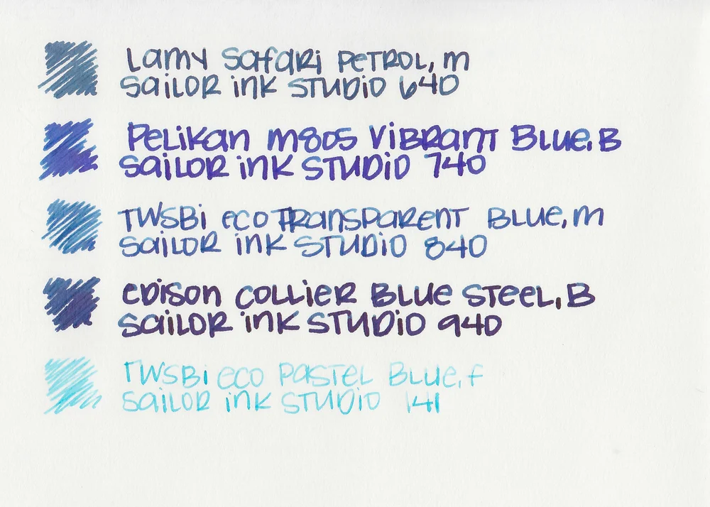 Sailor Ink Studio Set 11 — Mountain of Ink