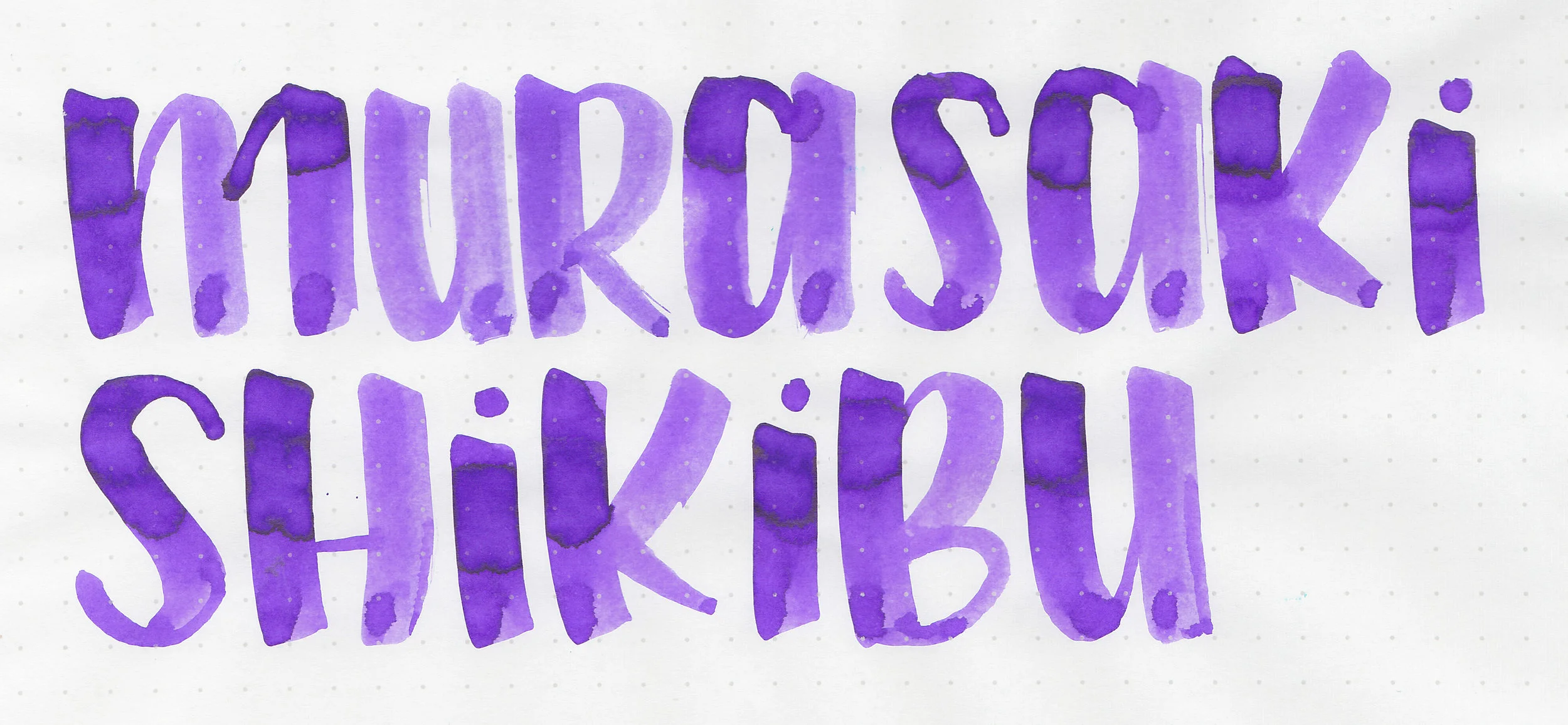 Ink Review #744: Pilot Iroshizuku Murasaki-shikibu — Mountain of Ink