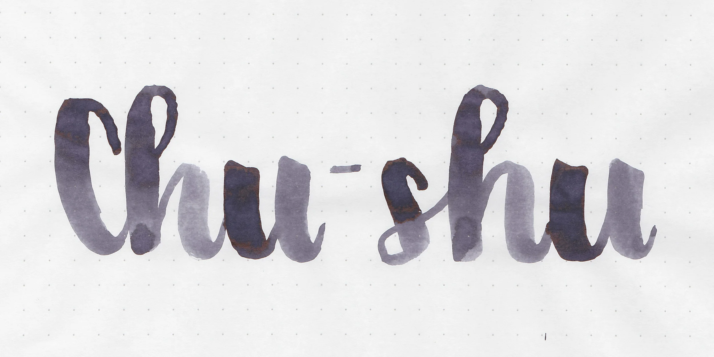 Ink Review #808: Sailor Jentle Chu-shu — Mountain of Ink