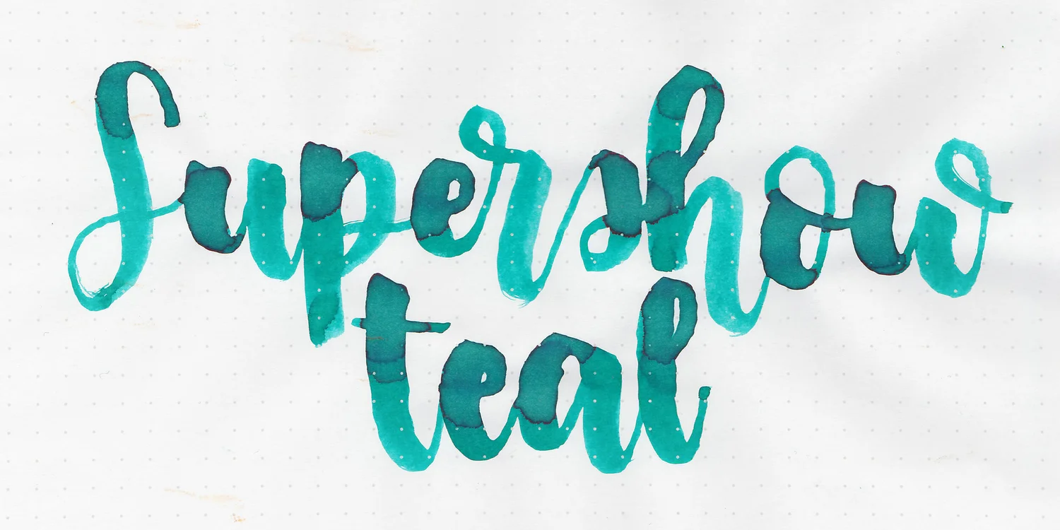 Ink Review #848: Monteverde DC Supershow Teal — Mountain of Ink