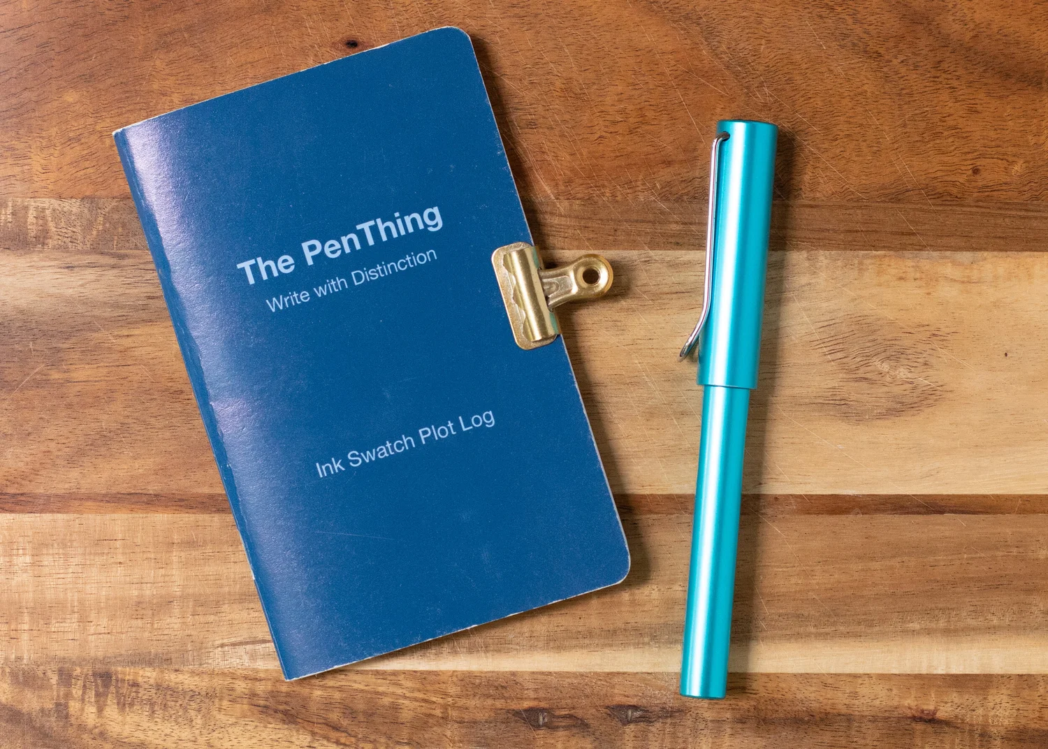 The PenThing Ink Swatch Plot Log — Mountain of Ink